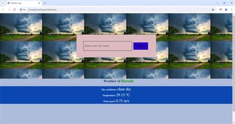 Dayani Heetn On Linkedin Weather Api Frontenddeveloper