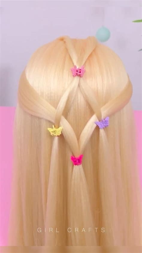 Diy Easy Life Hack Hair Style Idea Artofit