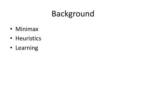 The Implementation Of Machine Learning In The Game Of Checkers Ppt Download