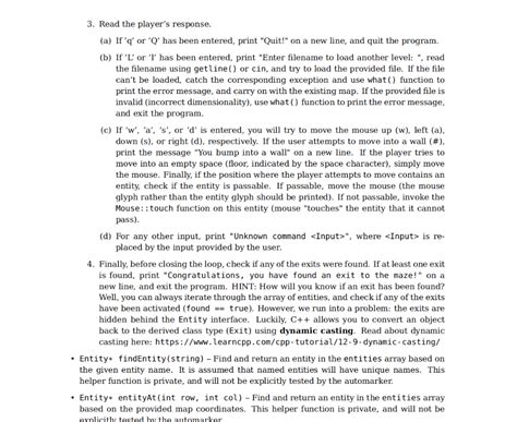 Create C Class Level Cpp Level H Given Entity Chegg
