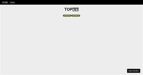 Atomic Design Codesandbox