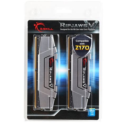 G Skill Ripjaws V Silver Ddr4 3200 Pc4 25600 16gb 2x8gb Cl16 Pccomponentes