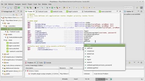 Removing Tasks From Our Task List In Play Using Scala Youtube