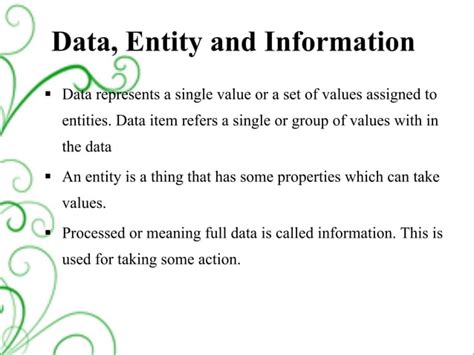 Elementary Data Organisation Ppt