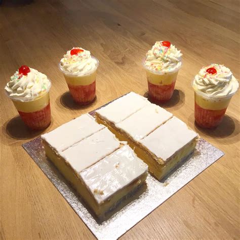 Gelato And Cakes New Home Made Vanilla Slices And Sherry Facebook