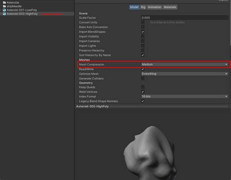 Improving Game Performance How To Reduce Fbx File Sizes In Unity