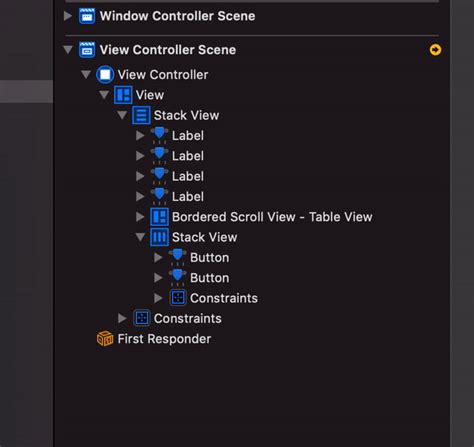 Lekce Upomínač narozenin pro macOS Příprava UI
