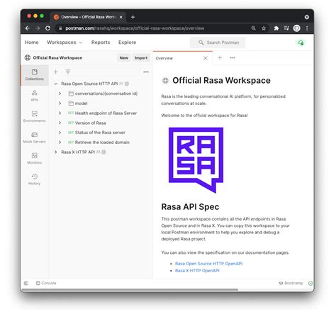 Explore Rasa Apis With Postman The Rasa Blog