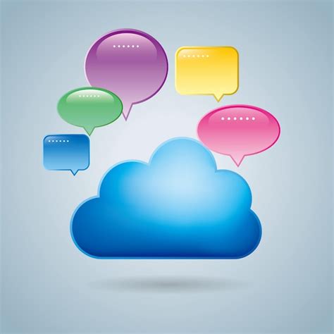 Premium Vector Cloud Computing And Networking Design Conceptcloud