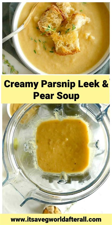 creamy parsnip soup recipe