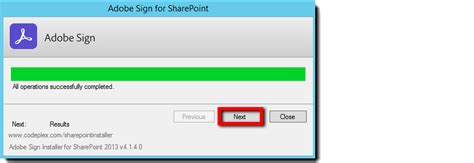 Adobe Sign For Sharepoint On Premises Installation Guide