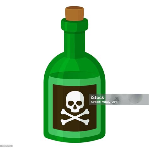 Poison Skull Bottle