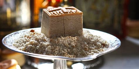 Prosphora Prosvir Liturgical Church Bread Used During The Orthodox