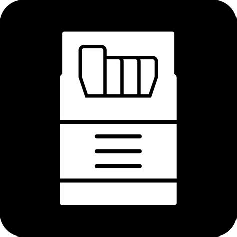 Cigarette Box Vector Icon 38842620 Vector Art At Vecteezy
