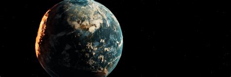 Exploding Earth Scenes Cgtrader