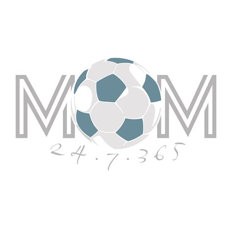 Soccer Mom Svg Soccer Ball Outline Svg Game Day Svg Mom Svg Etsy