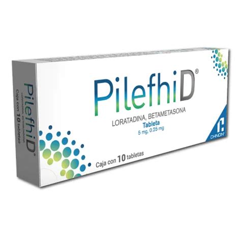 Pilefhid Tabletas 5025 Mg C10 Tratamiento De Alergias