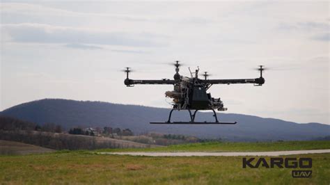 First Flight Of Autonomous Expeditionary Resupply Drone Ust
