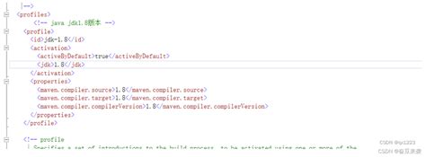 简单了解 maven的setting文件 01 初始配置 setting文件的配置 mirror csdn博客