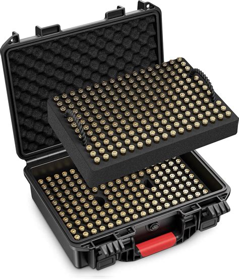 Kinghardcase 350 Caja De Almacenamiento Redonda Con Bloqueo De Bala