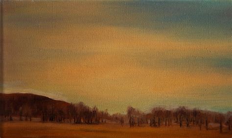 Yifan Liu Yifan Liu Landscape Original Oil Painting Bashang Autumn