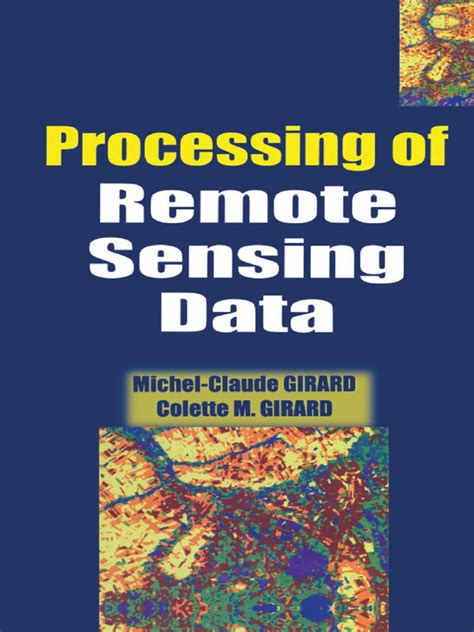 Processing Of Remote Sensing Data Pdf Remote Sensing Image Segmentation