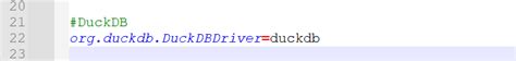 how to connect duck db to open source bi helical insight helical insight