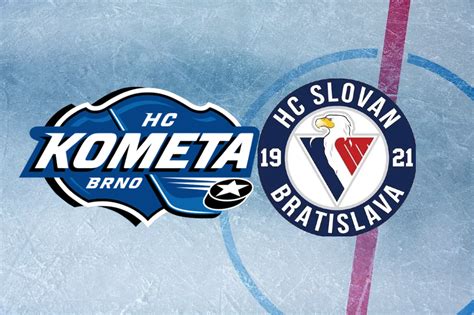 Live Hc Kometa Brno Hc Slovan Bratislava Hokej Dnes Športsk