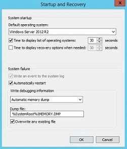 Configuring A Windows Server To Produce A Memory Dump File Dell US