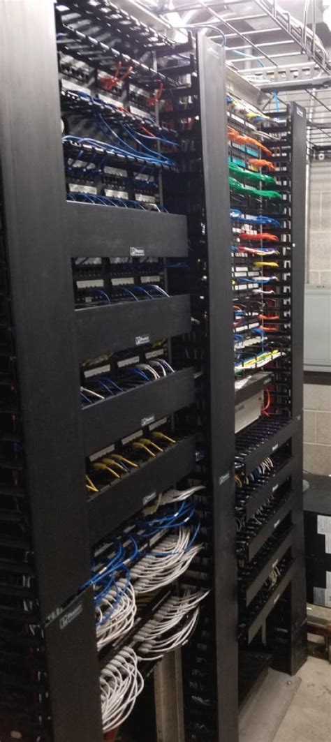 Cabling Before And After Photos The Navicon Group Transforming Technology