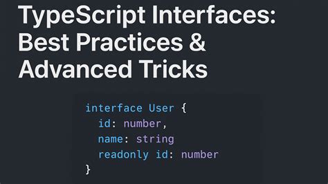 🚀 Typescript Interfaces Part 2 Best Practices Naming Conventions And Advanced Tricks