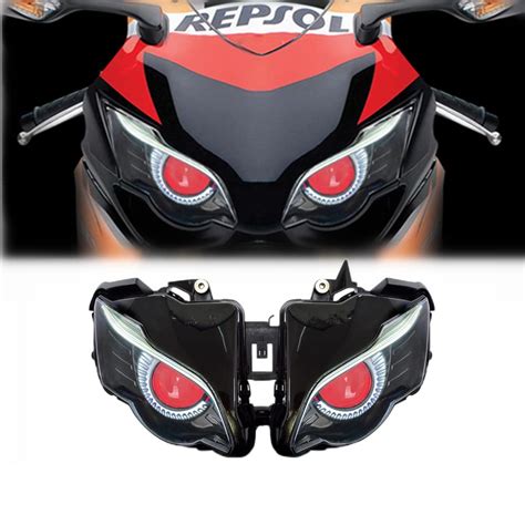 Devil Eyes Headlights Motorcycle