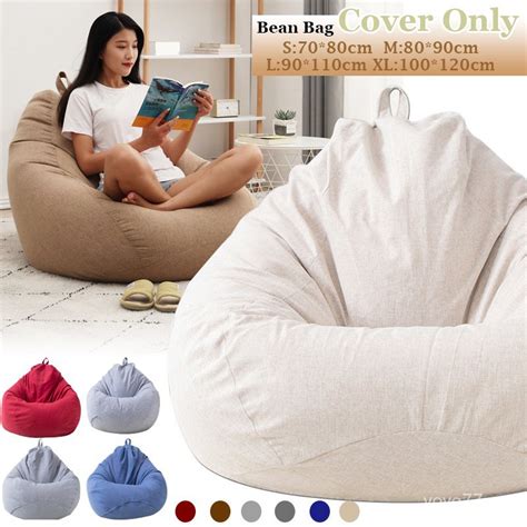 Smlxl Ready Made Bean Bag Sofa Cover Bean Beg Sofa Bag Chair Cover