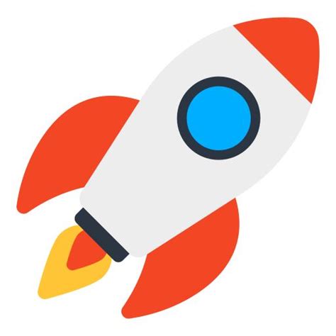 Rocket Ship Icon Free Vector Download Brava Ragazza