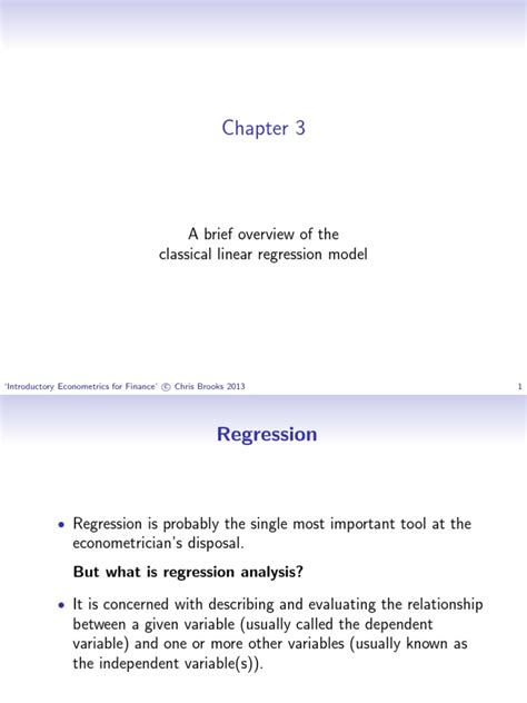 Econometrics Download Free Pdf Ordinary Least Squares Standard Error