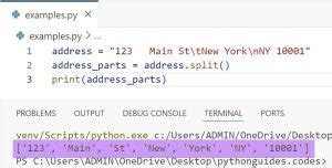 How To Split String By Whitespace In Python