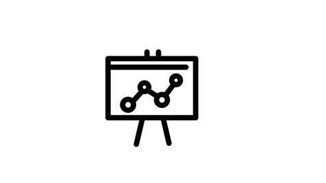 Icon Data Analytics Management Business 2d Animation 45714184 Stock Video At Vecteezy