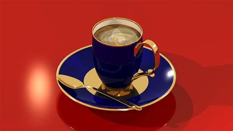 컵과 접시 블루 3d 모델 49 Unknown 3ds Dwg Dxf Max Obj Free3d