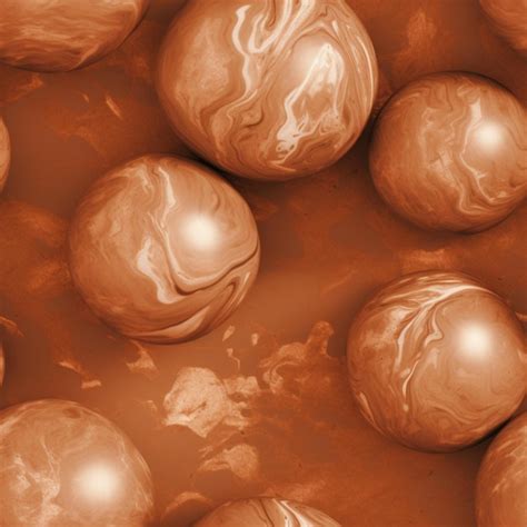 Premium Photo A Brown Background With A Lot Of Balls In It