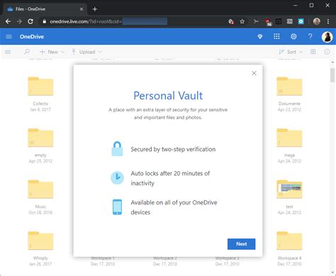 Onedrive For Business Vault Panacss