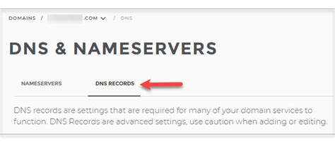How To Update DNS Records DNS Management Domain Com