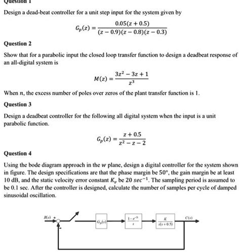 Video Solution 005z 05 Question 2 Show That For A Parabolic Input