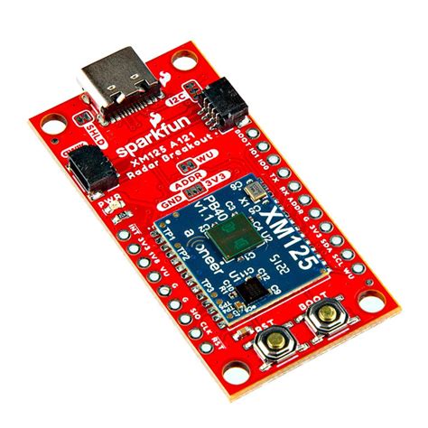 Sparkfun Pulsed Coherent Radar Sensor Acconeer Xm125 Qwiic The Pi Hut