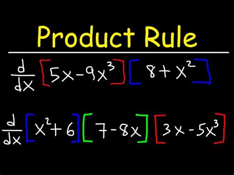 Product Rule Calculus