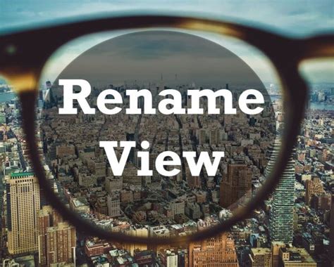 SQL SERVER Rename View SQL Authority With Pinal Dave