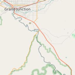 Grand Junction Colorado Zip Code Map Aerial Photography Map Of Grand