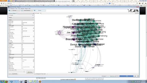 How To Video Social Network Analysis Using Gephi And Nodexl Youtube