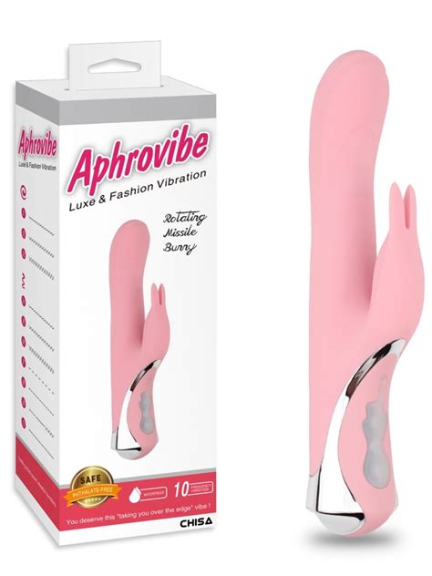 Rotating Missile Bunny Vibrator Rabbit Sex Shop Argus