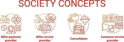 Billing Icons For Ecommerce Vector Outline Drawings Editable Stroke Vector Consolidator Icon