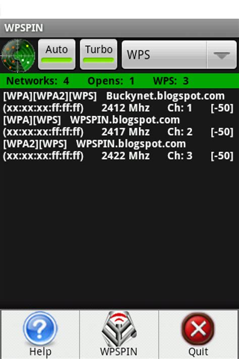WPSPIN WPS Wireless Scanner APK For Android Download